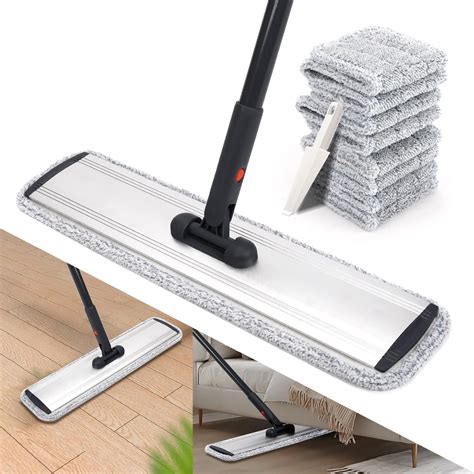 18 Professional Microfiber Mop Large Flat Mops For Floor