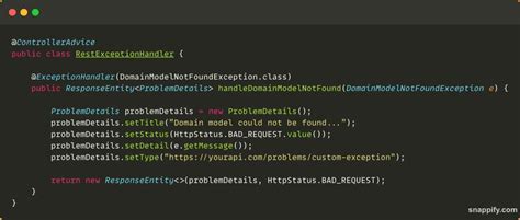 🧙‍♂️adrian Kodja On Linkedin Springframework Springboot Exceptionhandling Java