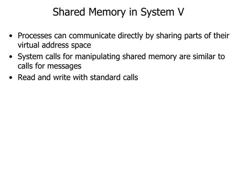 Ppt Inter Process Communication Message Passing Powerpoint