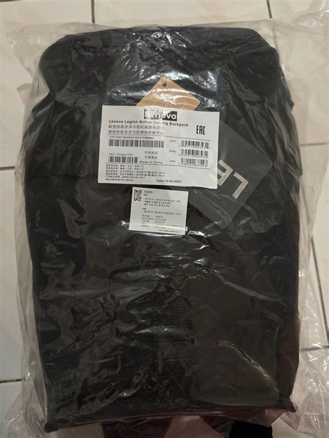 Lenovo Legion Active Gaming Backpack Men S Fashion Bags Backpacks On Carousell