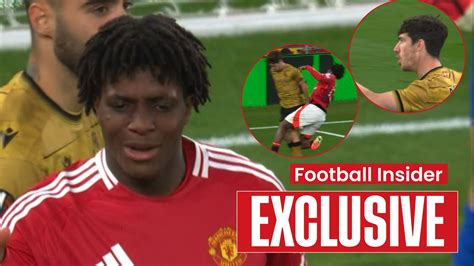 Keith Hackett Exclusive Patrick Dorgu Exaggerated To Win Man United