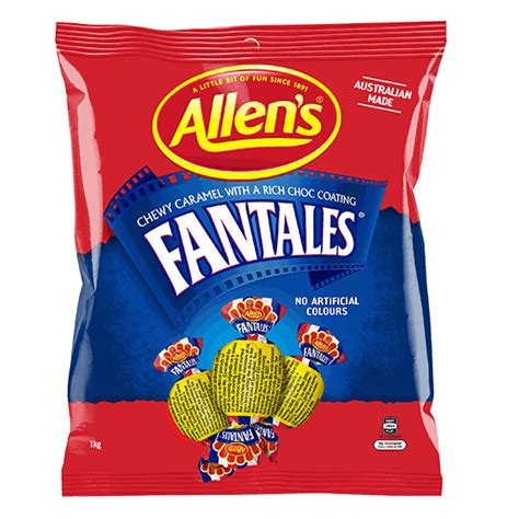 Allens Fantales Lollies Bulk 1kg Candy Bar Sydney