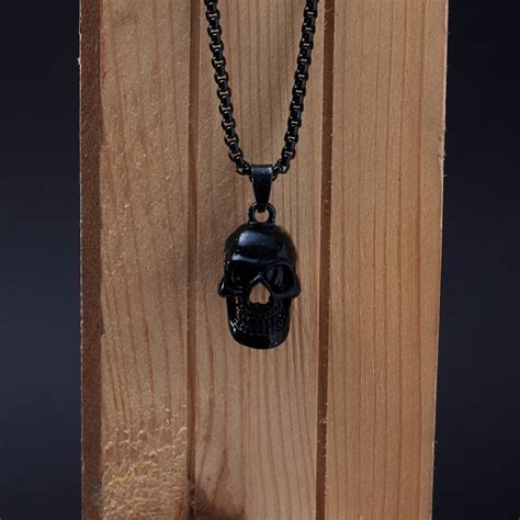 Night King Black Skull Pendant Salty Salty Accessories