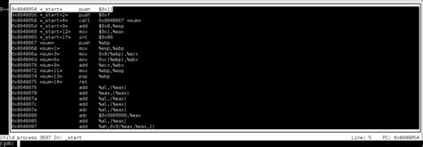 Using Gdb Layout When Debugging Assembly Language Programs Niranjanmr