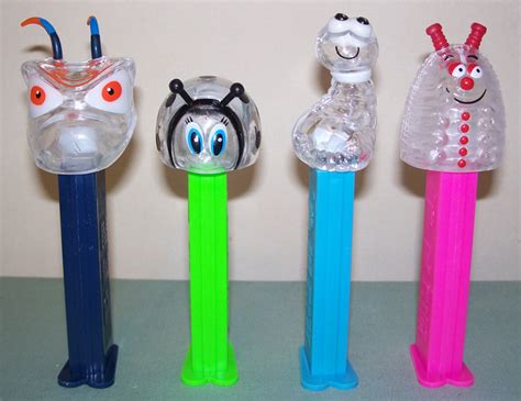 Colorless Clear Crystal Bugz Pez Set Of 4 Pez Offer 284 40 00