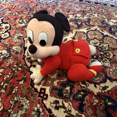 Walt Disney Mattel 1995 Krabbel Mickey Vintage Mickey Mouse Eur