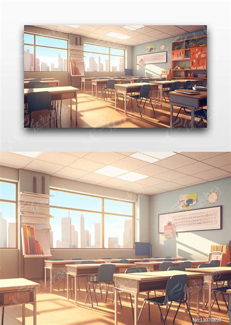 教室场景横幅插图素材下载红动中国