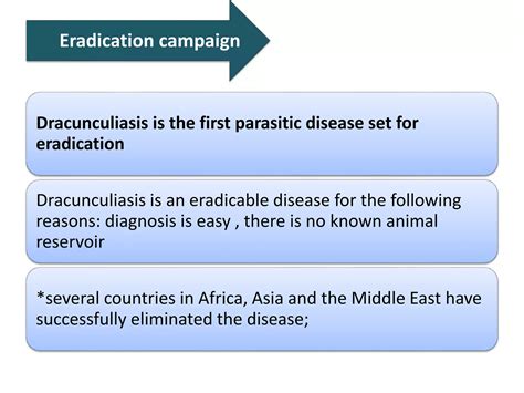 Dracunculiasis Ginea Worm Pptx