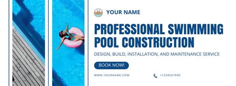 Professional Swimming Pool Assembly Services Online Facebook Cover