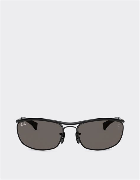 Ray Ban Rb3819m Black Sunglasses With Gray Lenses Ferrari®