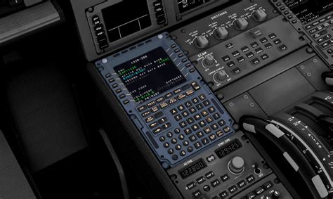 A32nx Mcdu Flybywire A32nx First Officer View Für Microsoft Flight