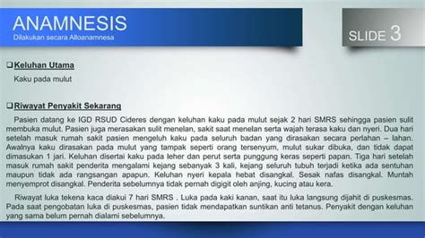 Ppt Tetanus Pptx