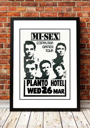 Mi Sex Posters Order Your Aussie Band Concert Tour Posters Here