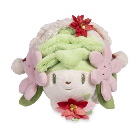 Shaymin Pokémon Holiday Plush 9 ½ In Pokémon Center Official Site
