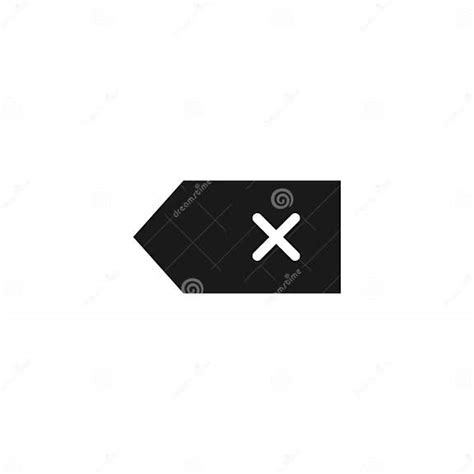 Backspace Icon Delete Icon Remove Icon Stock Vector Illustration Of People Font 358149810