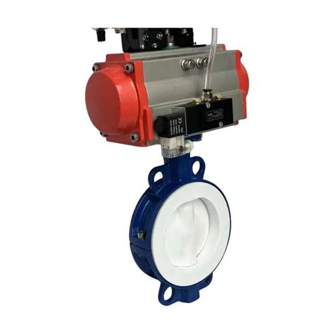 Hongkang Butterfly Valve D671f4 16p Dn100 Double Acting Pneumatic