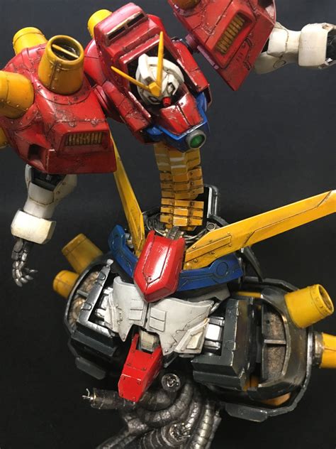 Devil Gundam Custom Work By Ren W Mg Rio X Teir