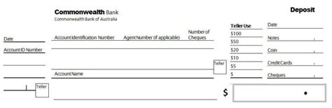4 Deposit Slip Templates Word Excel Formats