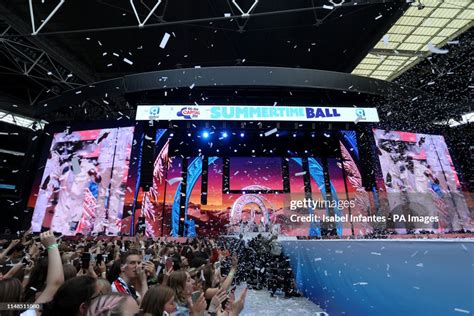 Jess Glynne On Stage During Capitals Summertime Ball The Worlds