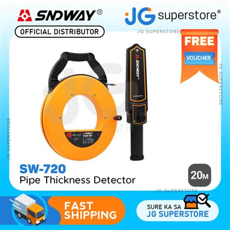 Sndway Sw 720 Pipe Scanner Thickness Detector Pvc Gauge 1800mah Width