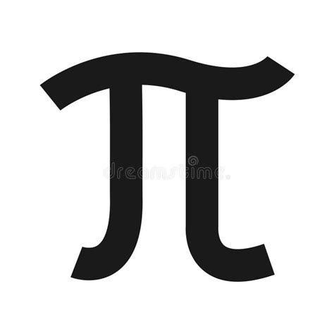 Pi Math Icon Vector Stock Illustration Illustration Of Digits 288361353
