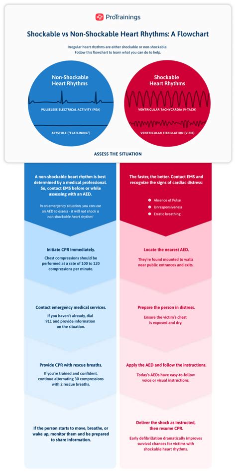 What To Know About Shockable Vs Non Shockable Heart Rhythms Protrainings