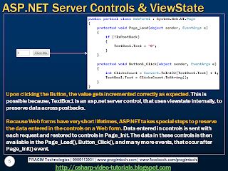Sql Server Net And C Video Tutorial Part ViewState In ASP NET