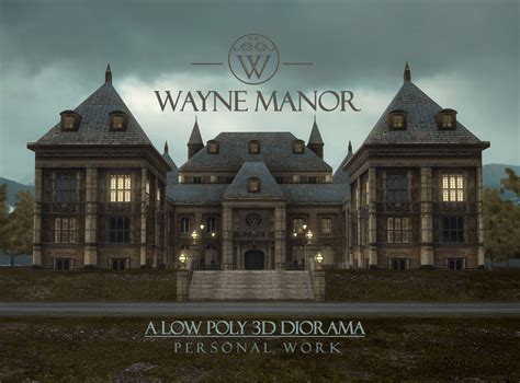 Artstation Wayne Manor