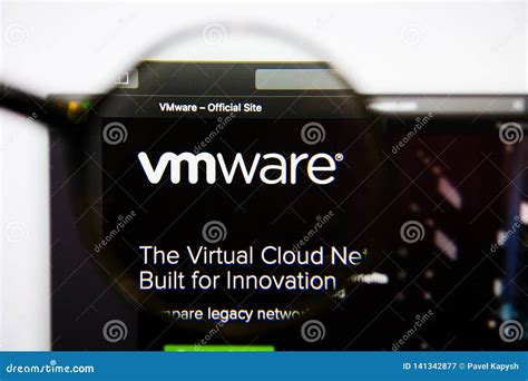 Los Angeles California Usa 25 January 2019 Vmware Website Homepage