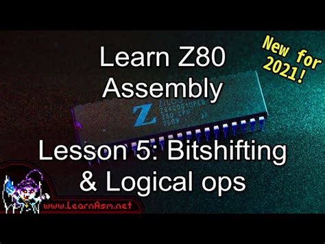 Free Video Learn Z80 Assembly Bit Shifting And Logical Operations