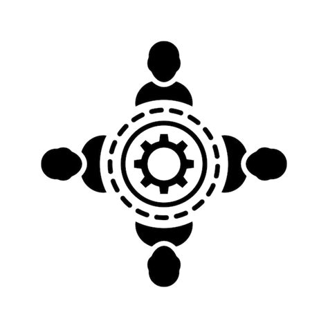 Premium Vector Capacity Carrying Competence Icon Black Vector Graphics