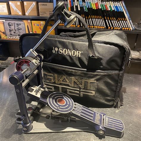 Sonor Giant Step Single Bass Drum Pedal W Case Reverb