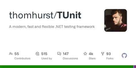 Github Thomhursttunit A Modern Fast And Flexible Net Testing Framework Ershad Raoufi