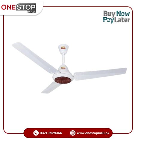 Gfc Ceiling Fan Ac 30 Watts Ravi Model 56 Energy Saver Inverter Fan Onestopmall Pk