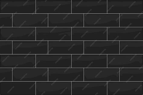 Premium Vector Ceramic Tile Wall Or Floor Decoration Black Dark