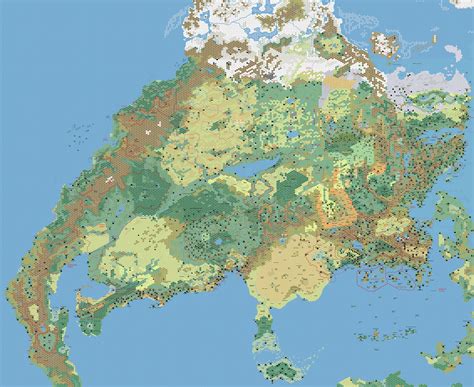 Sturms Brun 24 Miles Per Hex V1 Atlas Of Mystara