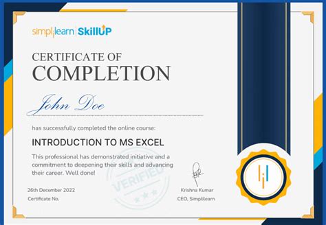 10 Best Free Excel Certifications 2024 Free Download