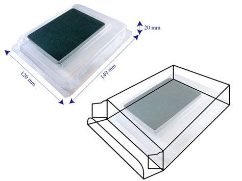 2119 001 Ssd Hdd Solid State Disk Drive Esd Plastic Clamshell Box