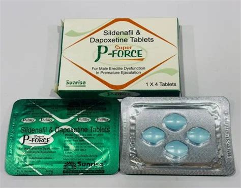 100 Mg 60 Mg Super P Force Tablets Sildenafil 100 Mg And Dapoxetine 60 Mg Tablets At ₹ 876 Strip
