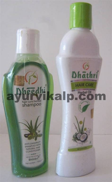 Dhathri Dheedi Shampoo And Dhathri Hair Care Oil