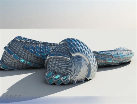 3d Parametirc 3d Future City Turbosquid 2143369