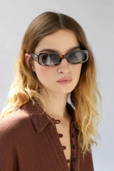 London Rectangle Sunglasses Urban Outfitters Canada