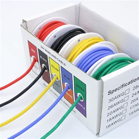 Stranded Electrical Wire Box Multiple Colors 3d Printer Cnc Parts Canada