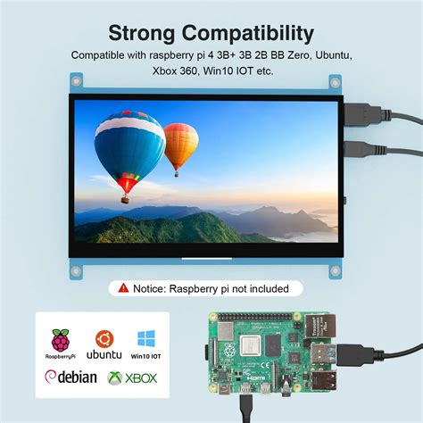 7 Inch Diy Lcd Hdmi Display Screen Hd 1024x600 Ultra Capacitive 5 Point 7 Inch Diy Lcd Hdmi Display Screen Hd 1024x600 Ultra Capacitive 5 Point