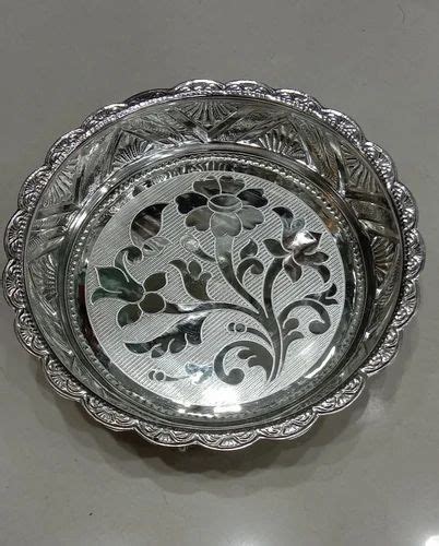 Polished 100gm Silver Plate Size 5inch At ₹ 6000 Piece In Chennai Id 27382534012