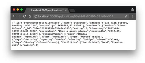 6 Writing A Rest Api Exposing The Mongodb Database To The Application
