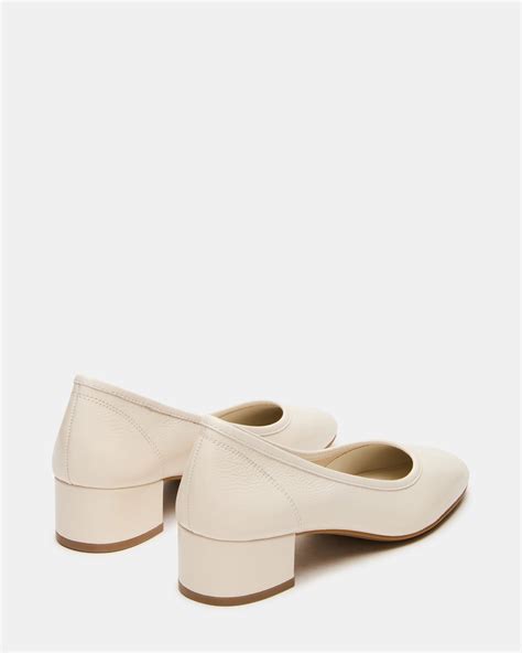 Mollie Bone Patent Ballet Block Heels Steve Madden