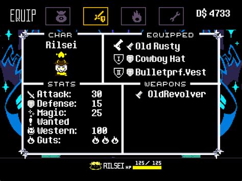 Rilsei And Rulsei Stat Sheets R Ralsei