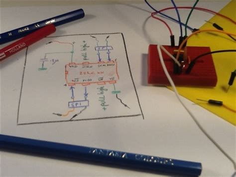 talk spi to eeprom with hercules launchpad part 2 circuit and test