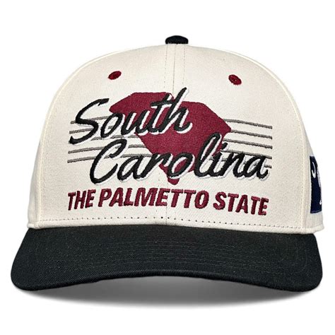 Vintage South Carolina Snapback Gamecocks Colors Retro Design